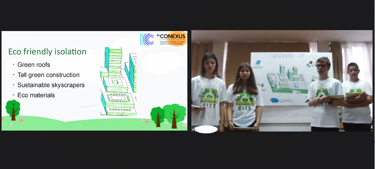 The school contest final - winners were selected - EU-CONEXUS