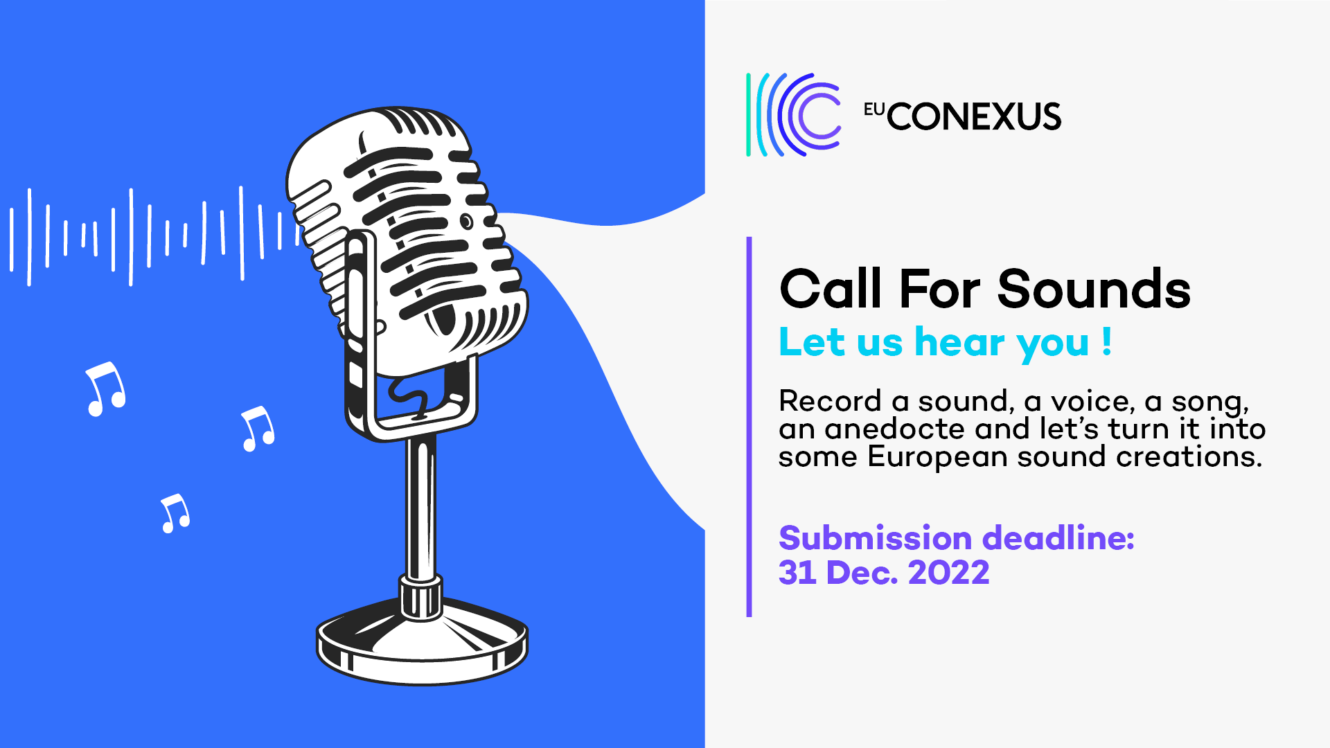 Call For Sounds - EU-CONEXUS