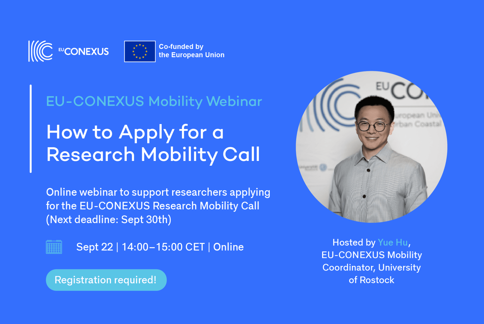 EU-CONEXUS Mobility Webinar: How to Apply for a Research Mobility Call - EU-CONEXUS