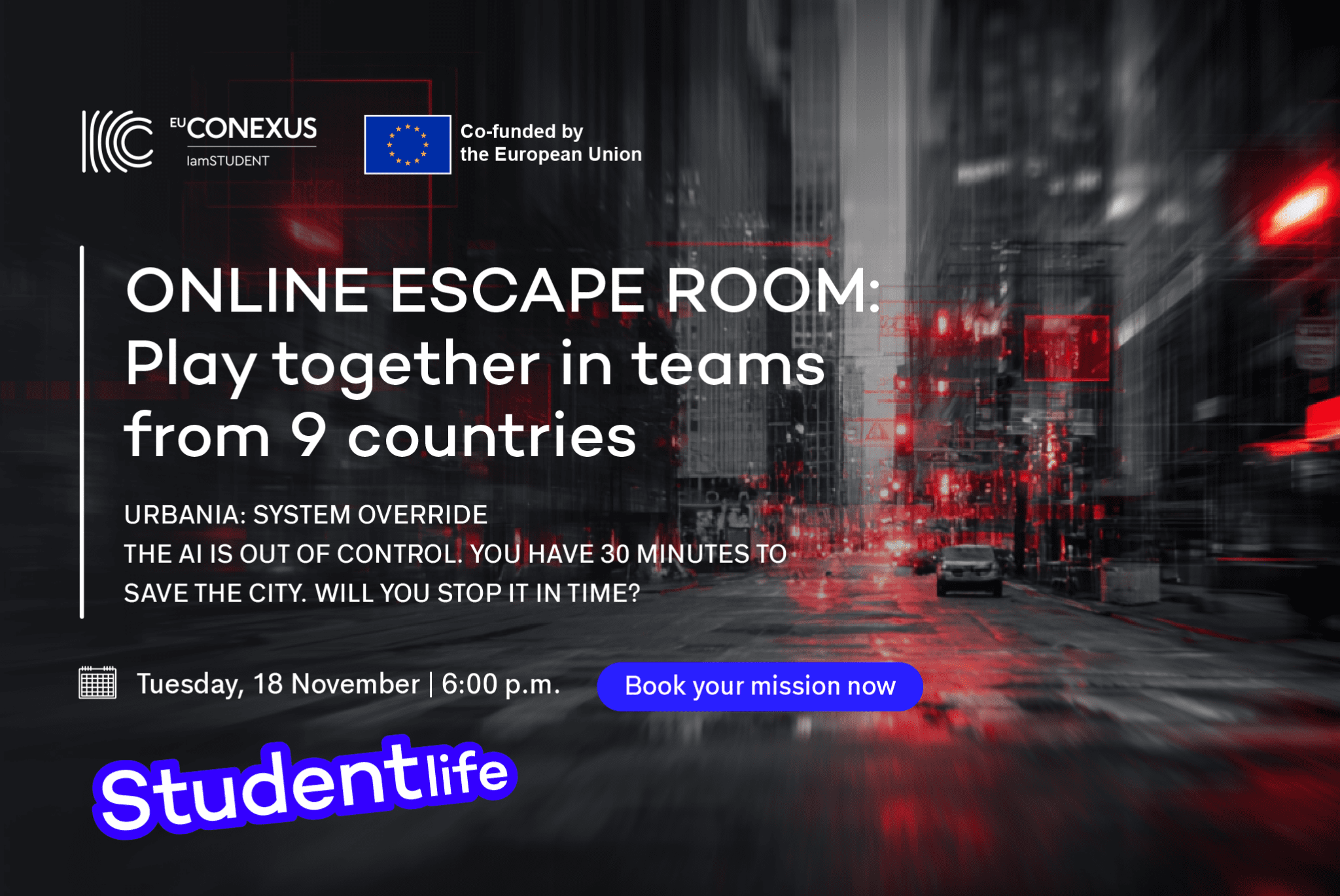 Online Escape Game - EU-CONEXUS
